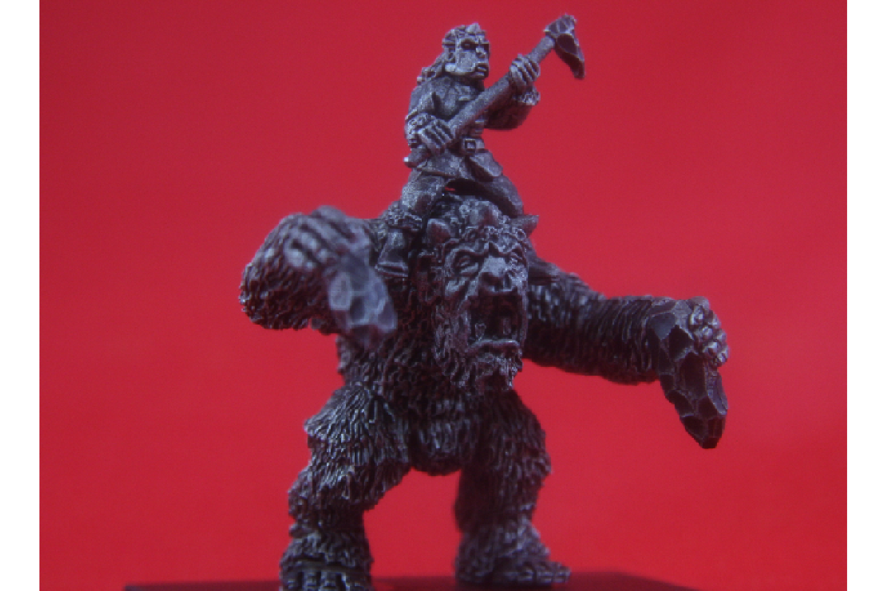 SCI-FI 40 Yeti with Marauder Rider (1 Figure) | Battle Valor Games LLC SCI-FI 40 Yeti with Marauder Rider (1 Figure) | Battle Valor Games LLC