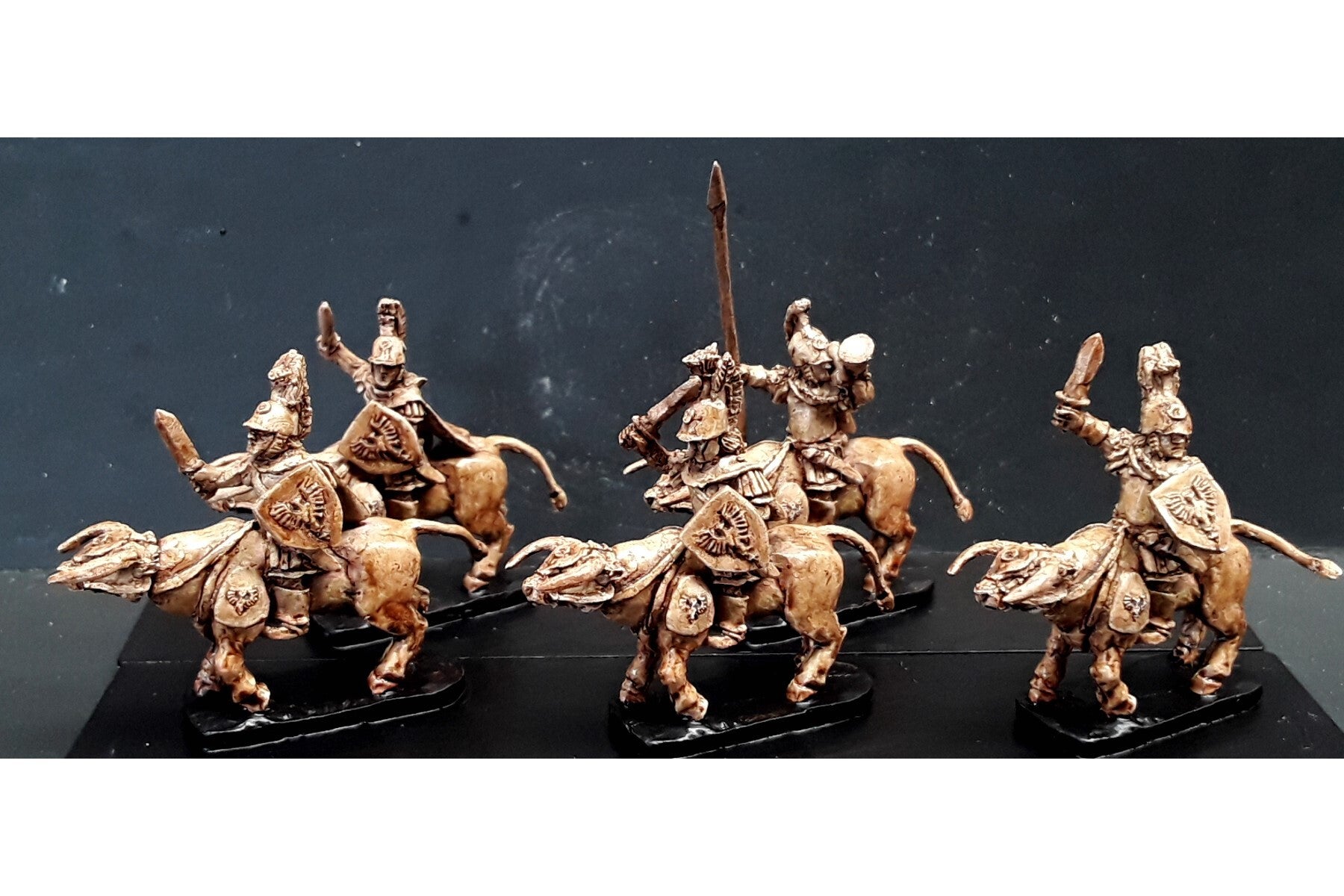 Legian Cavalry with Swords & Shields on Lightly Armored Bulls (16 ... Legian Cavalry with Swords & Shields on Lightly Armored Bulls (16 ...