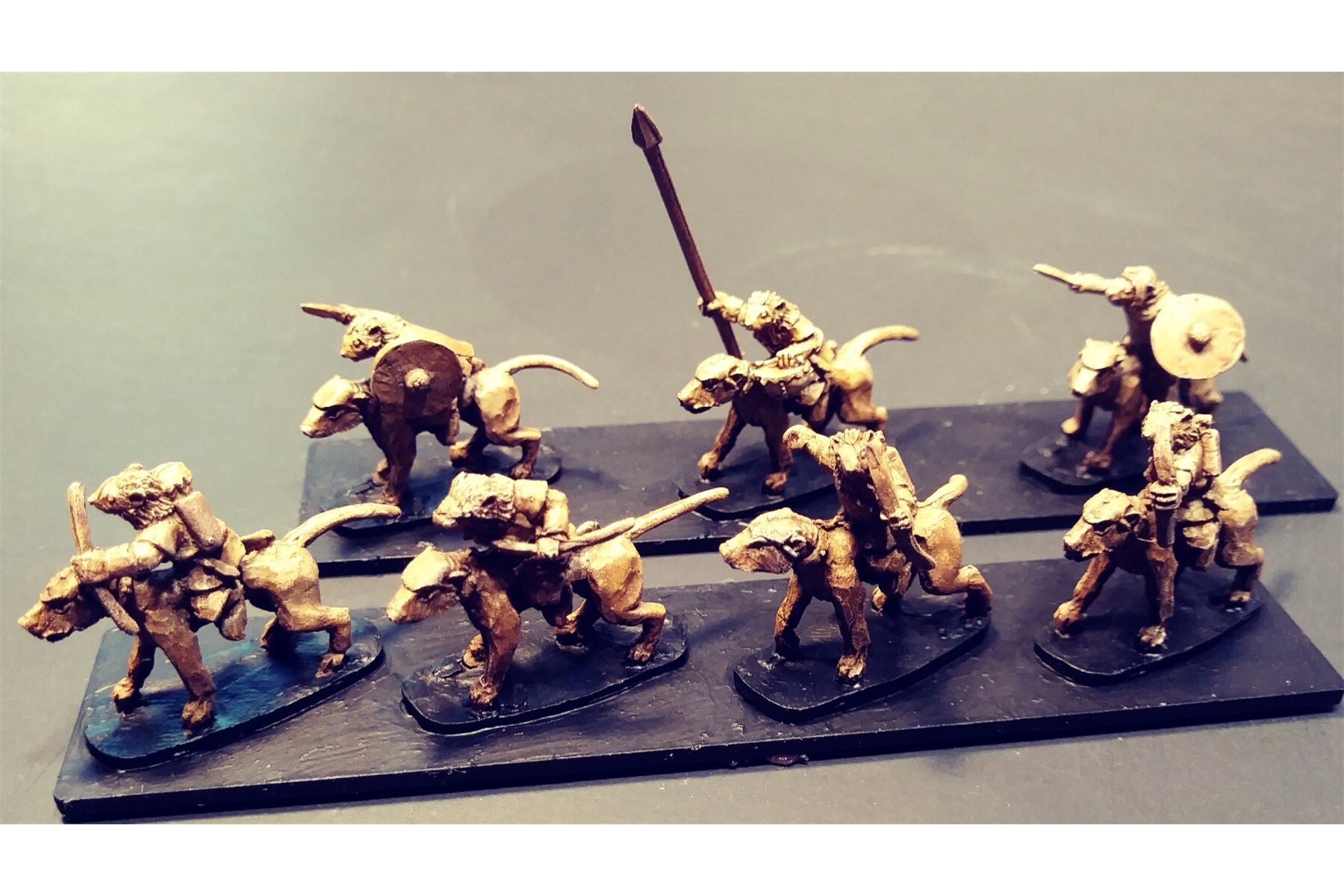 Vermian Cavalry Bows on Lightly Armored Ratweillers (16 figures ... Vermian Cavalry Bows on Lightly Armored Ratweillers (16 figures ...