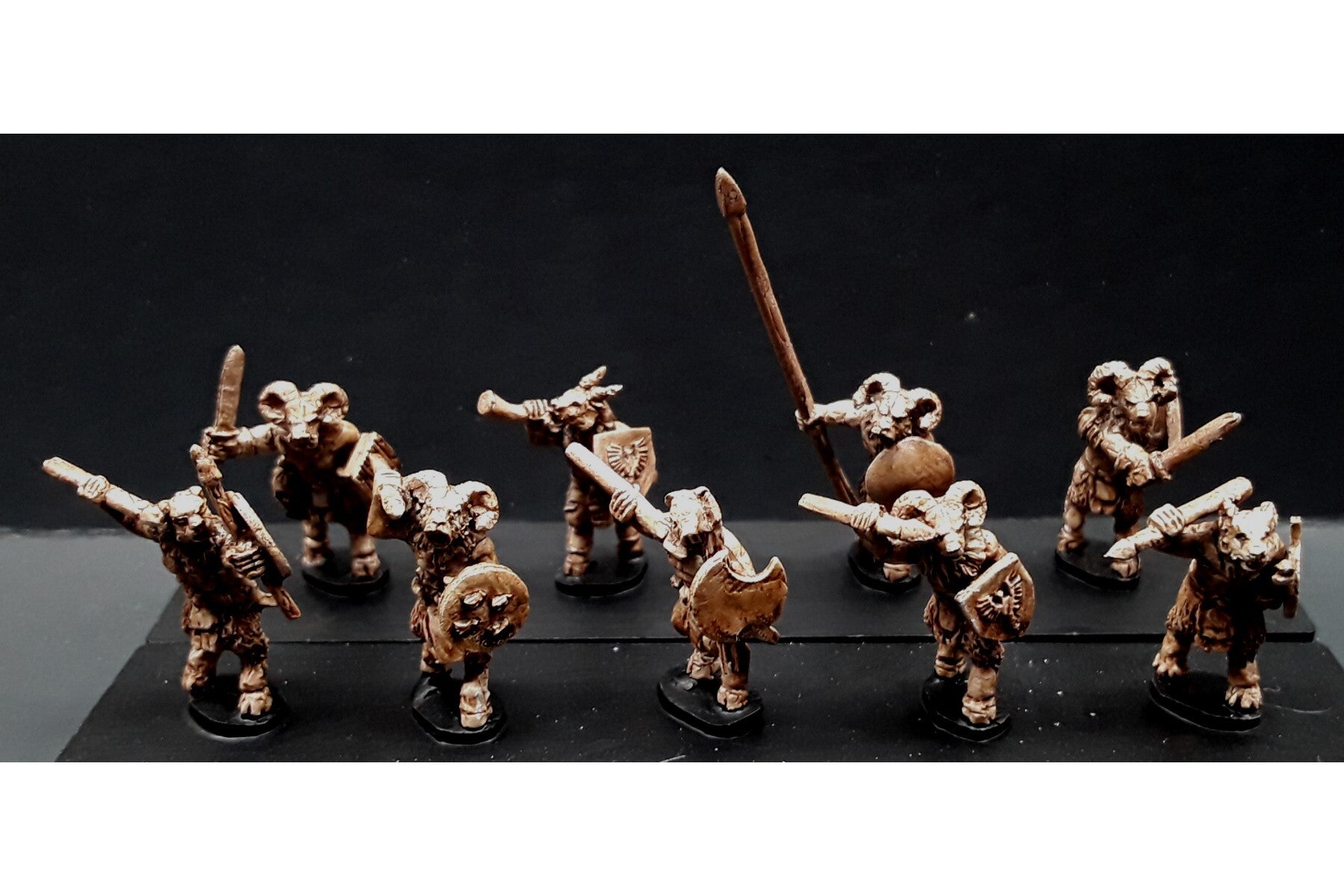 Bestian Javeliners with Shields (35 figures) | Battle Valor Games LLC